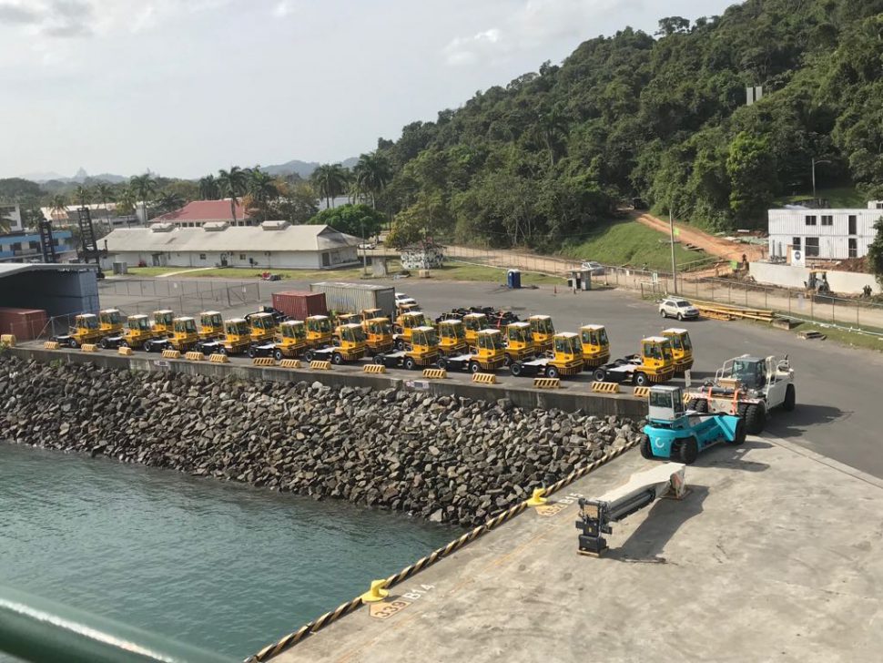 Global Port Equipment (GPE) Americas delivers equipment at PSA Panama ...
